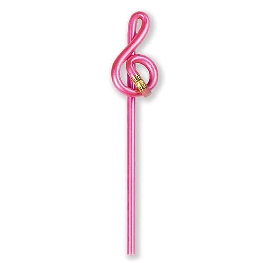 Pencil G-clef pink - "VWZ0160 / Cancelleria | Reverb
