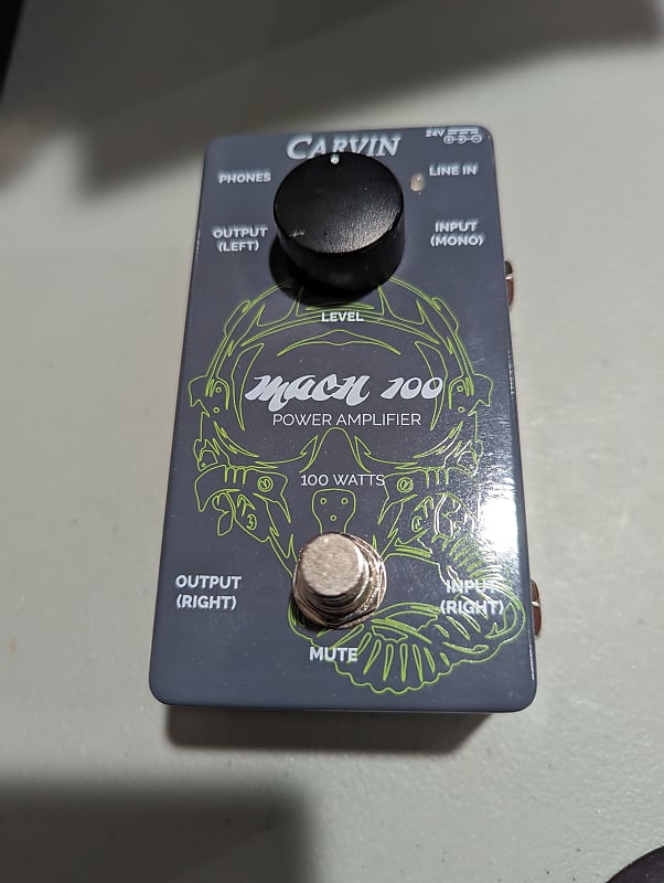 Carvin MACH 100 100W (50W/50W) Stereo Pedal Amplifier 2022 - | Reverb