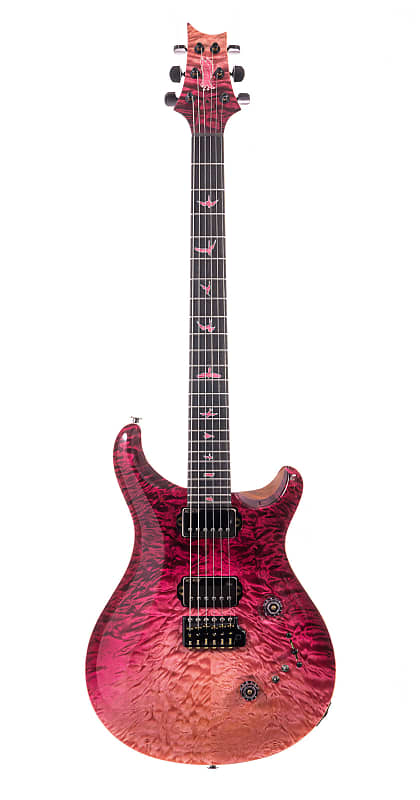 PRS Private Stock Custom 2023 24 / 08, Quilt Top - Raspberry | Reverb