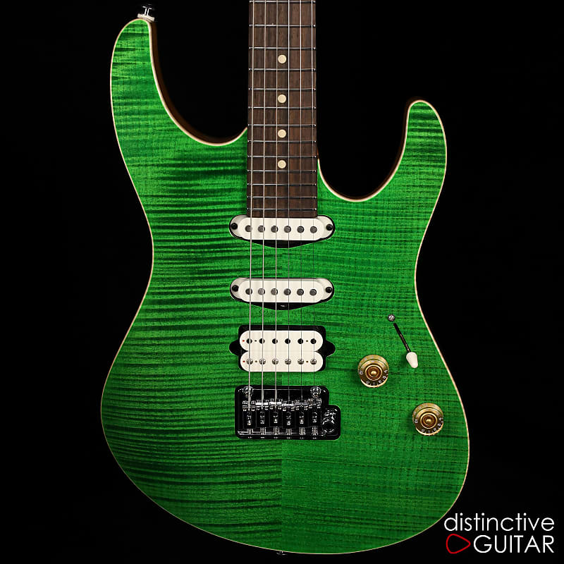 Suhr Modern Custom - Trans Green | Reverb