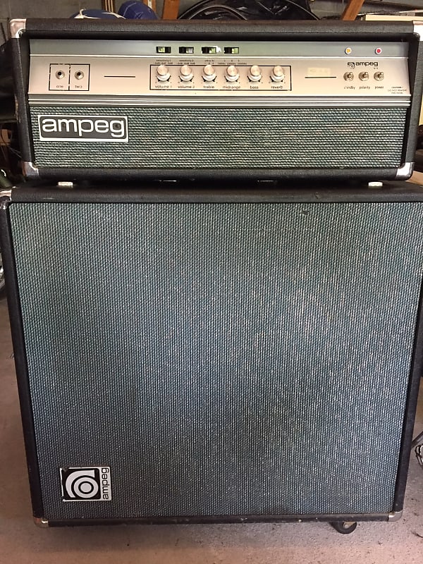 Ampeg Guitar Amplifier V-4 100 Watts with Reverb and Speaker | Reverb