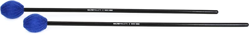 Balter Basics Series Medium Marimba Mallets - Blue Yarn - | Reverb