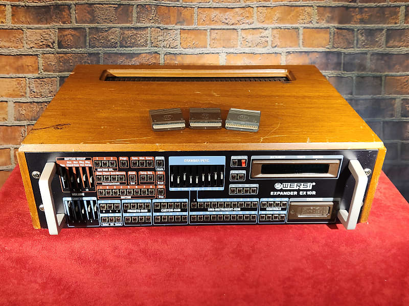 Vintage & Rare 1980s Wersi EX-10R MIDI Expander w/ 3 Sound | Reverb