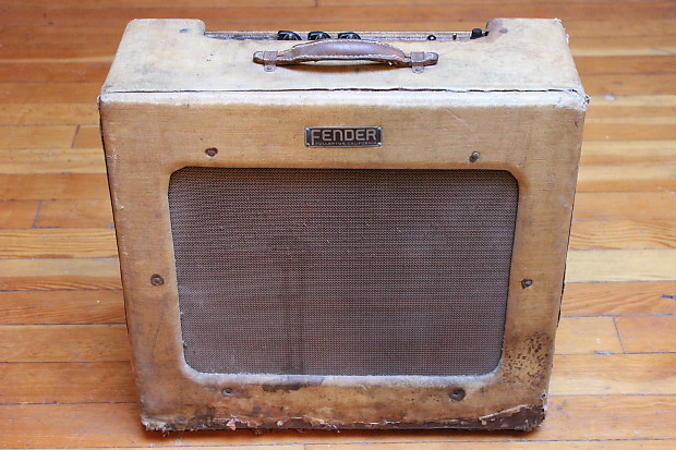 Fender Pro Amp TV Front 1950 Lacquered Tweed | Reverb