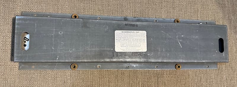 Gibbs/Hammond 1965 Vintage (Fender) Spring Reverb Tank made | Reverb