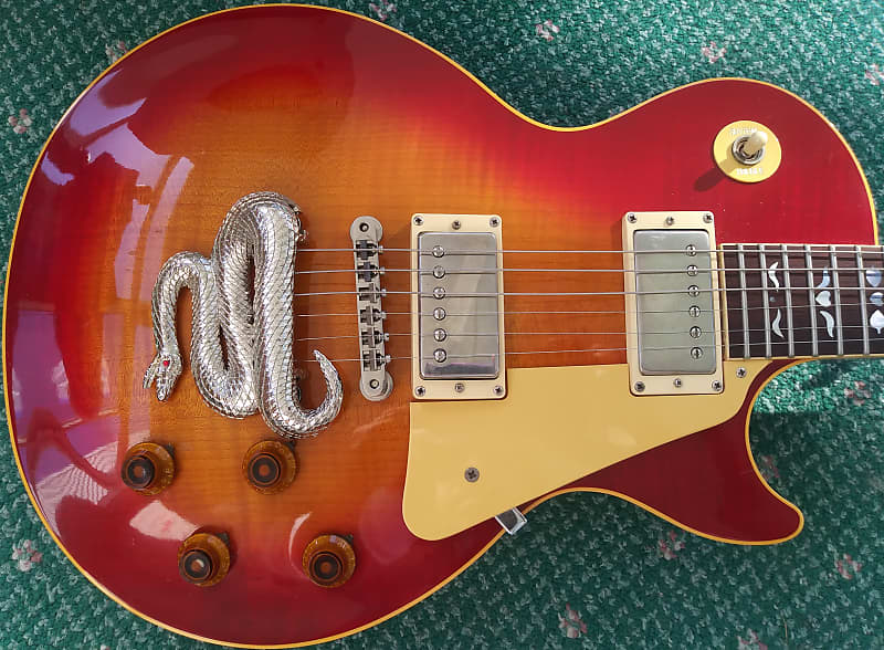 ToNE-AL Dsignz Tailpiece bridge custom made Snake | Reverb