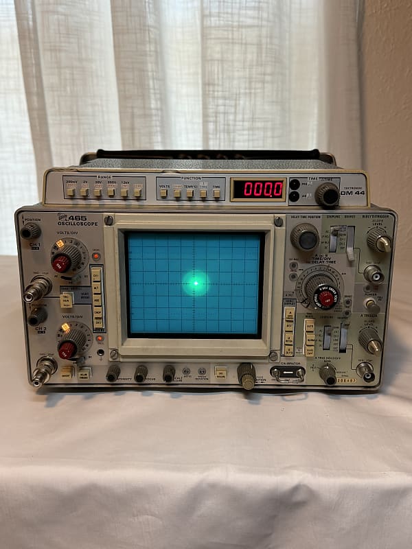 Tektronix 465 DM44 Oscilloscope | Reverb