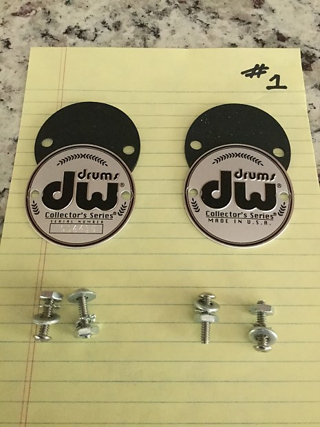 DW Drum Workshop DW Badges-Silver Current Badges | Reverb