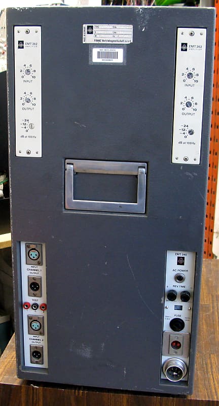 EMT 240 Gold Foil Stereo Reverb Custom Remote ex BBC mid 80's | Reverb