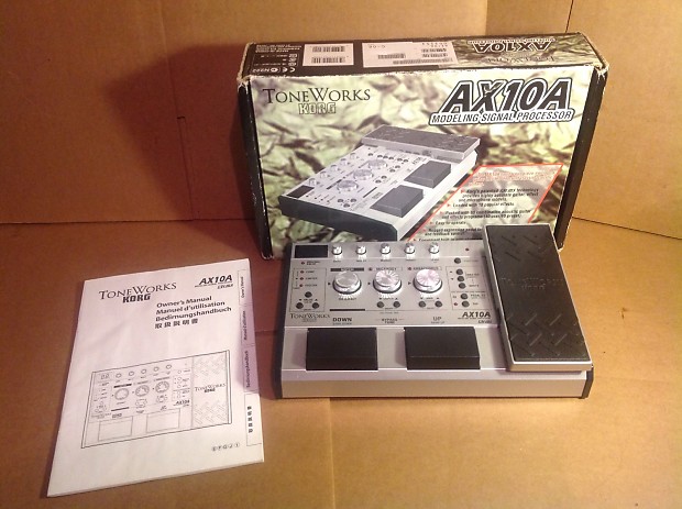 Korg Toneworks Ax10a acoustic modeling multi fx pedal | Reverb UK