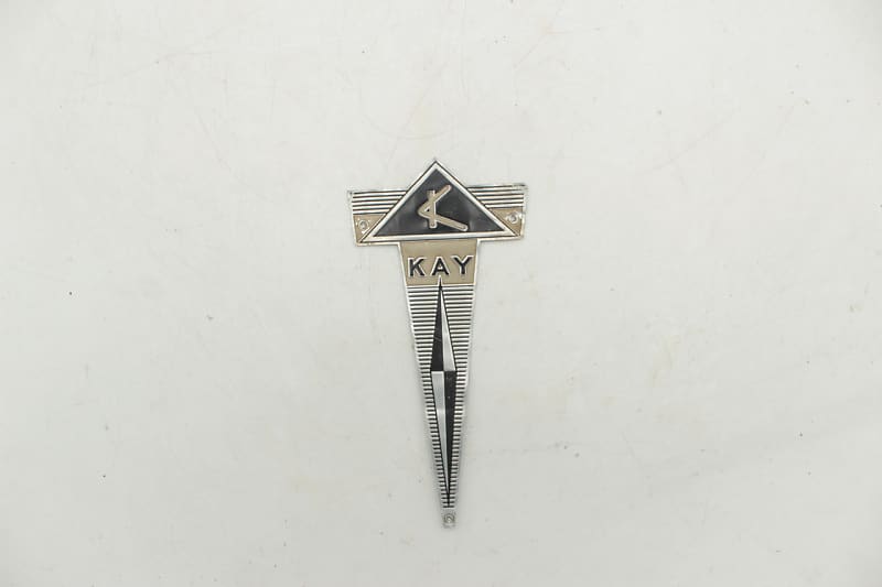 Vintage 1959 USA Kay Guitar & Bass Logo Badge Original | Reverb UK