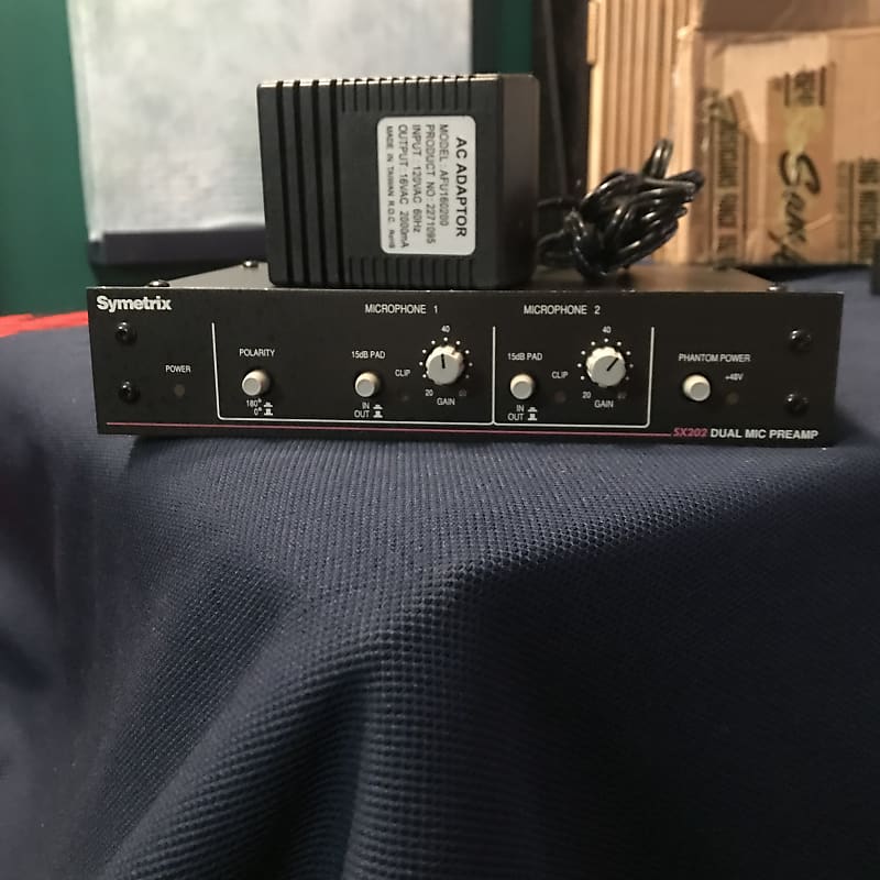 Symetrix SX202 Dual Mic Preamp ‘80s-‘90s | Reverb