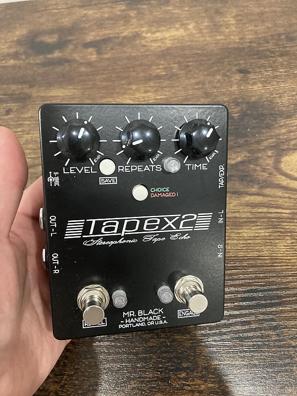 Mr. Black Tapex 2 with MXR tap tempo | Reverb
