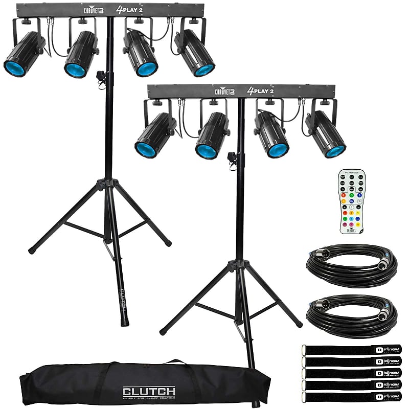 Chauvet DJ 4PLAY 2 RGBW LED Moonflower Party Stage Lighting | Reverb