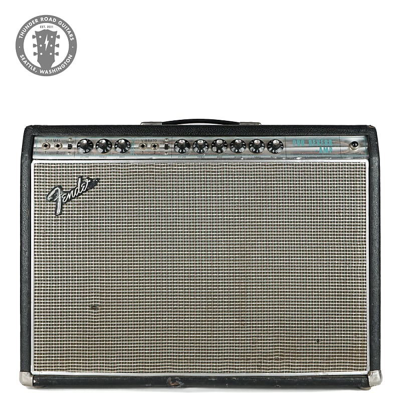 1968 Fender Silverface Pro Reverb Drip Edge 2x12 | Reverb Australia