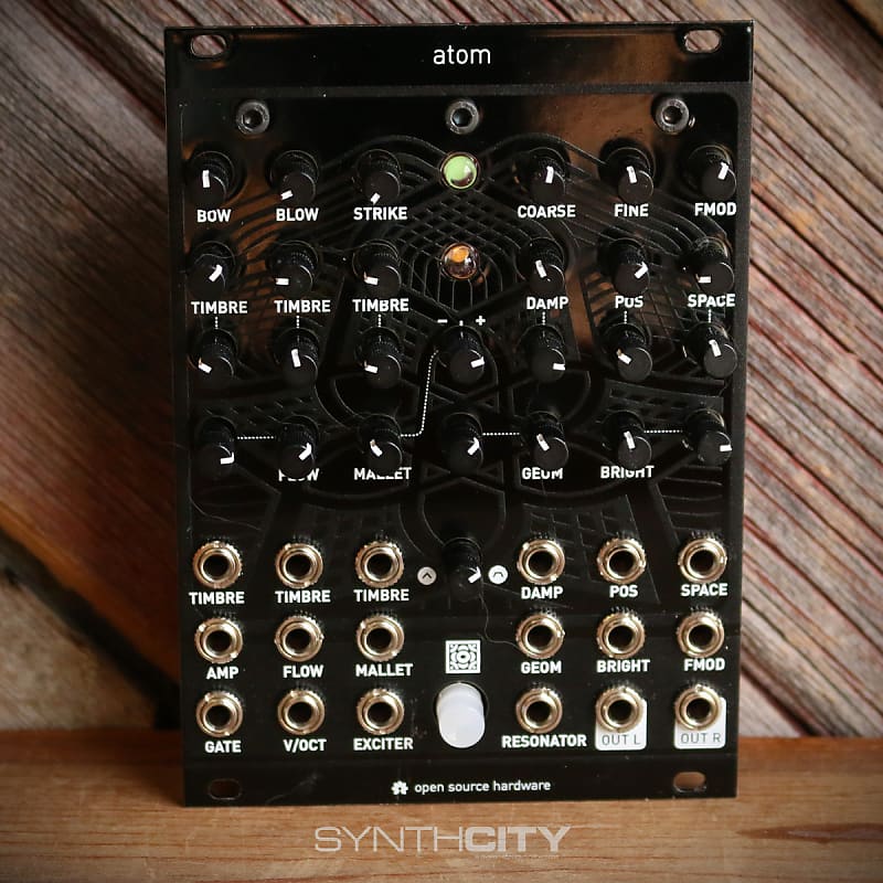 Open Source Hardware Atom Antumbra Eurorack Synth Voice | Reverb