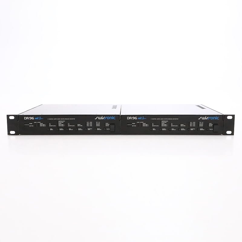 2 Swissonic DA96 mk2 4-Channel D/A Converters in Rack w/ | Reverb