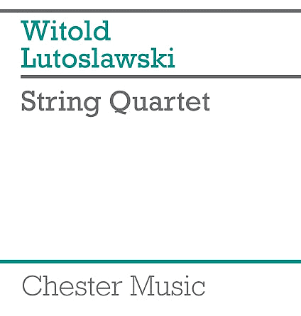 String Quartet Study Score | Reverb