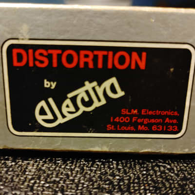 Electra 500D Distortion pedal 1981 | Reverb