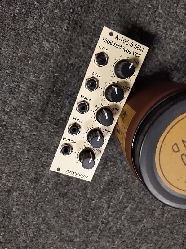 Doepfer A-106-5 12dB SEM Type Voltage Controlled Filter | Reverb UK