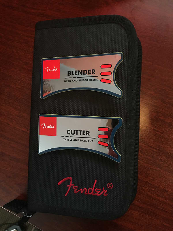 TWO Fender Personality Cards - Blender & Cutter- Mint/new - | Reverb
