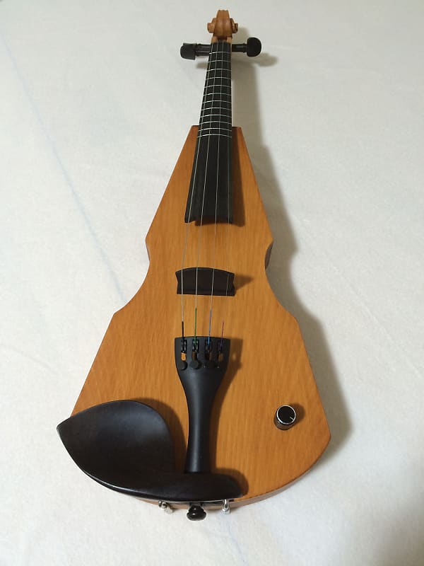 Violin. Fretted electric / Semi acoustic trapezoid style | Reverb