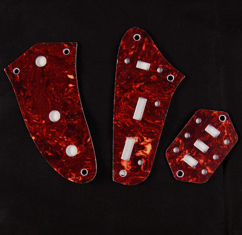 Control Plate Set For Jaguar Style Guitar ,Plastic PVC 4ply | Reverb