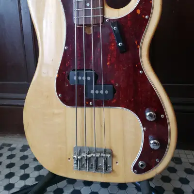 Univox Precision Bass 1970s Natural | Reverb