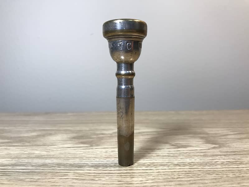 Vincent Bach 7C Vintage Trumpet Mouthpiece -1930's | Reverb