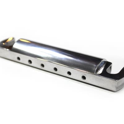 Peters lap steel bender bridge w/ studs, solid aluminum stop | Reverb