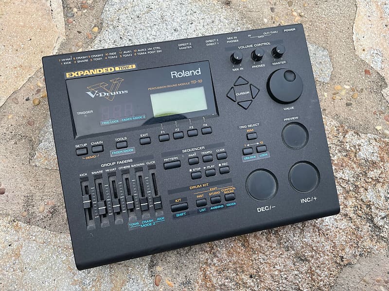 Roland Td-10 EXPANDED VDrum Module Brain td10 | Reverb