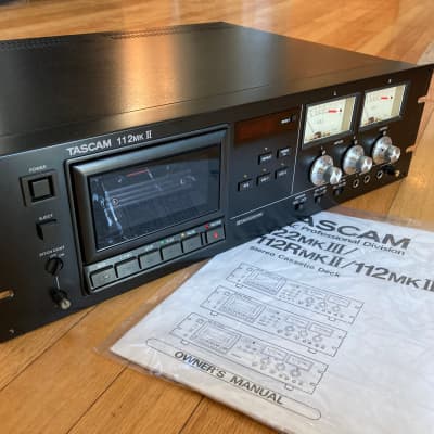 TASCAM 122 MK II Tape Deck Fully serviced!!!! | Reverb