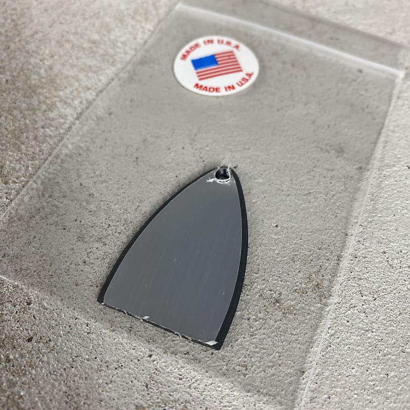 PRS Silver Sky Se truss rod cover Brushed aluminum | Reverb