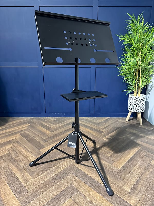 Stagg COS 10 BK Laptop/Music Stand / Heavy Duty Drum | Reverb UK