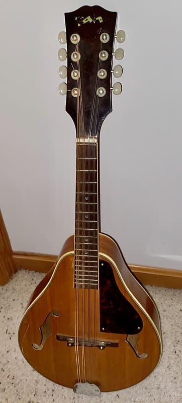 1970's Pan Mandolin A Style Aria Kent | Reverb