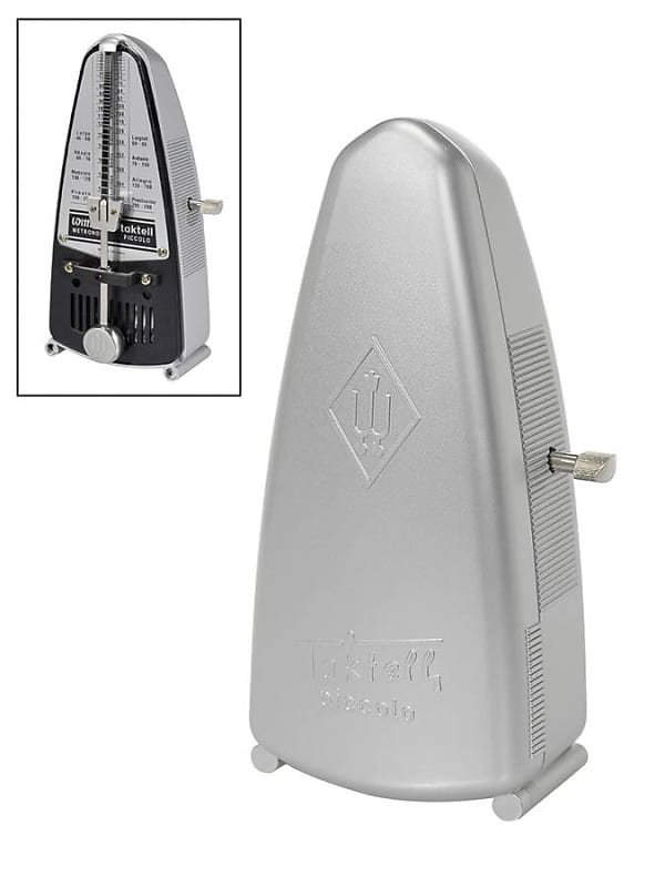 WITTNER Metronomo meccanico, argento | Reverb