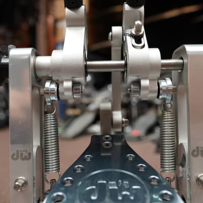 DW DWCPMDD2 MFG Series Direct Drive Silver Double pedal | Reverb