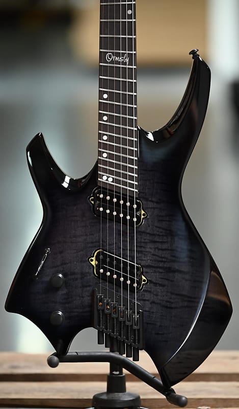 Ormsby Headless Goliath 6 GTR Left Handed - Dahlia Black | Reverb