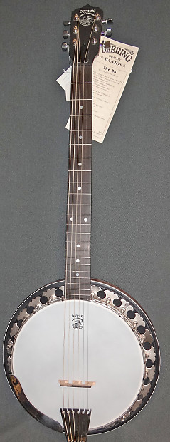 Deering B6 Boston 6 String Banjo | Reverb