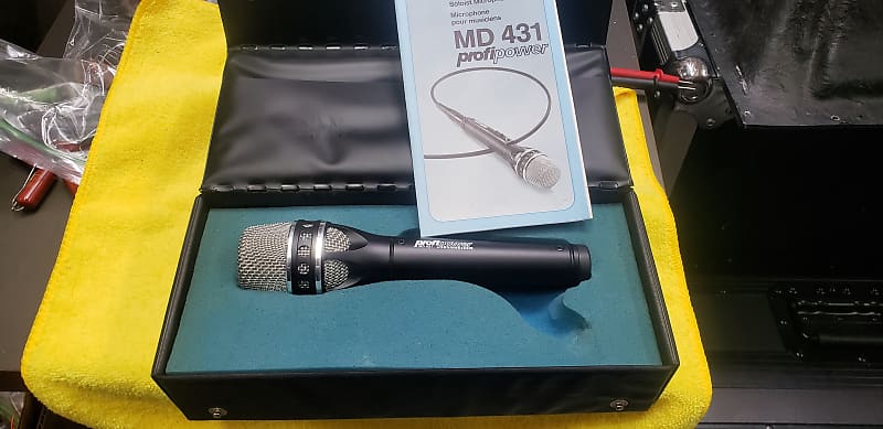 Sennheiser MD 431 MK1 Dynamic 2000s - Minty Never Used | Reverb