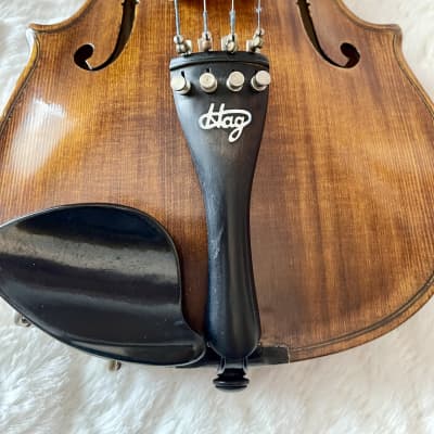 The Hag - Pearl Engraved Handcrafted Fiddle | Reverb