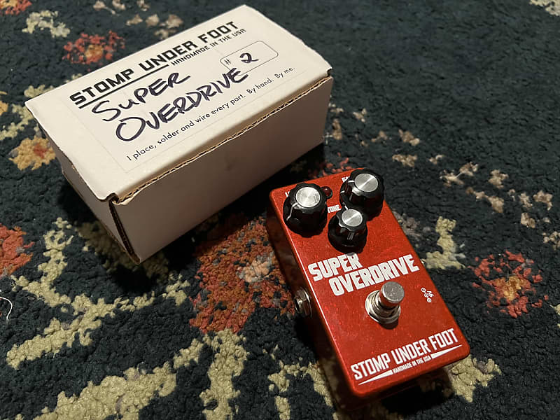 Stomp Under Foot Super Overdrive - SN#2 | Reverb