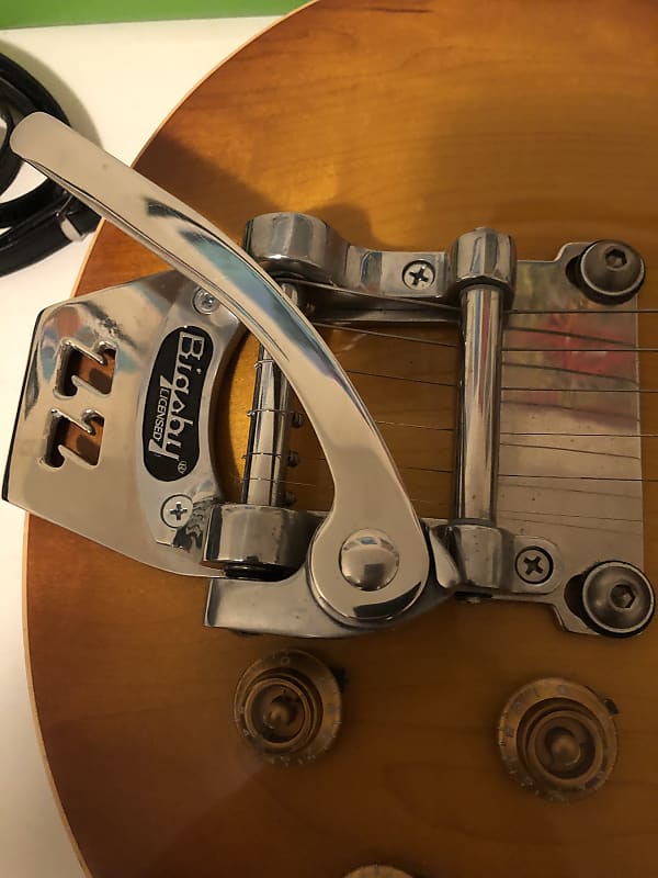 ZZ Guitarworks Bigsby B50 Les Paul kit | Reverb