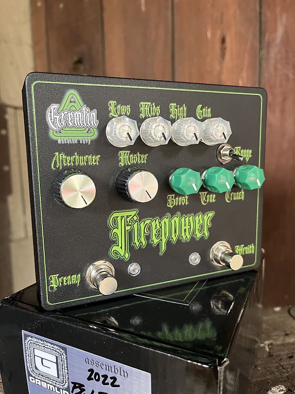 Gremlin Machine Shop Firepower MkII 2022 (JCM800 Preamp) | Reverb