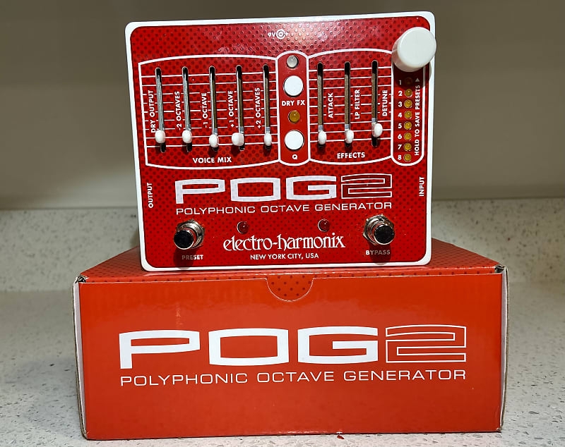 Electro-Harmonix POG Polyphonic Octave Generator | Reverb Australia