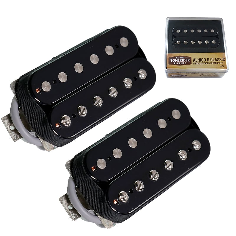Tonerider AC2 Humbucker Bridge Guitar Pickup Set - Black | Reverb UK