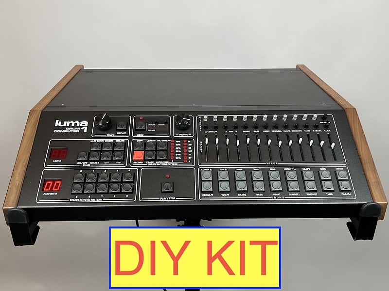 Deftaudio Luma-1 DIY Kit Linn LM-1 recreation drum machine | Reverb