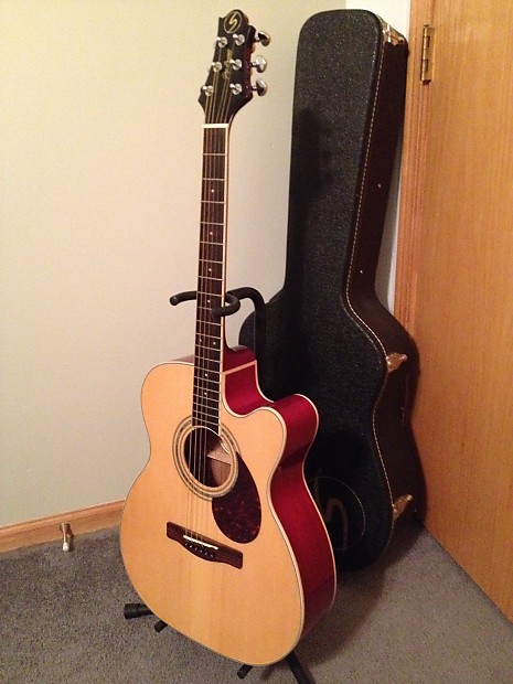 Samick Greg Bennett OM 5 CE Acoustic Electric | Reverb