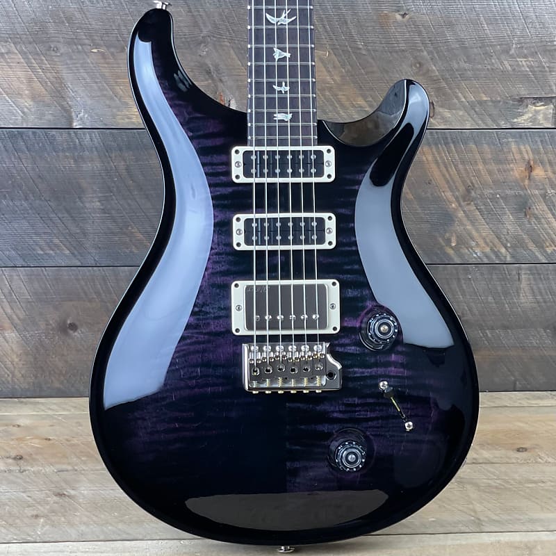 PRS Studio Custom Color - Dark Violet Smokewrap Burst 345740 | Reverb