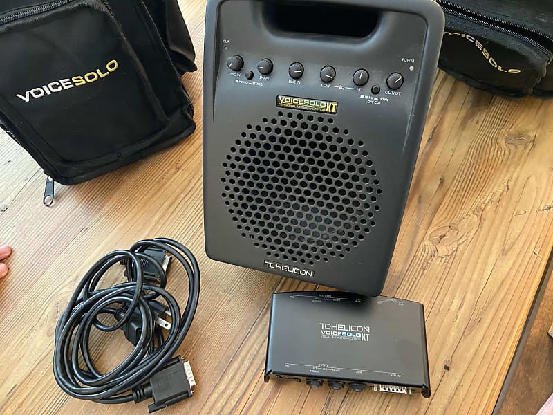 TC HELICON Voice Solo XT & Vocal Monitor I/O Box 2010’s Black | Reverb